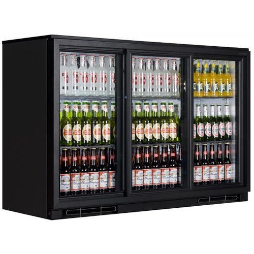Blue Star Back Bar Chiller BC350A 320 Litre Three Door - Chilling Mart