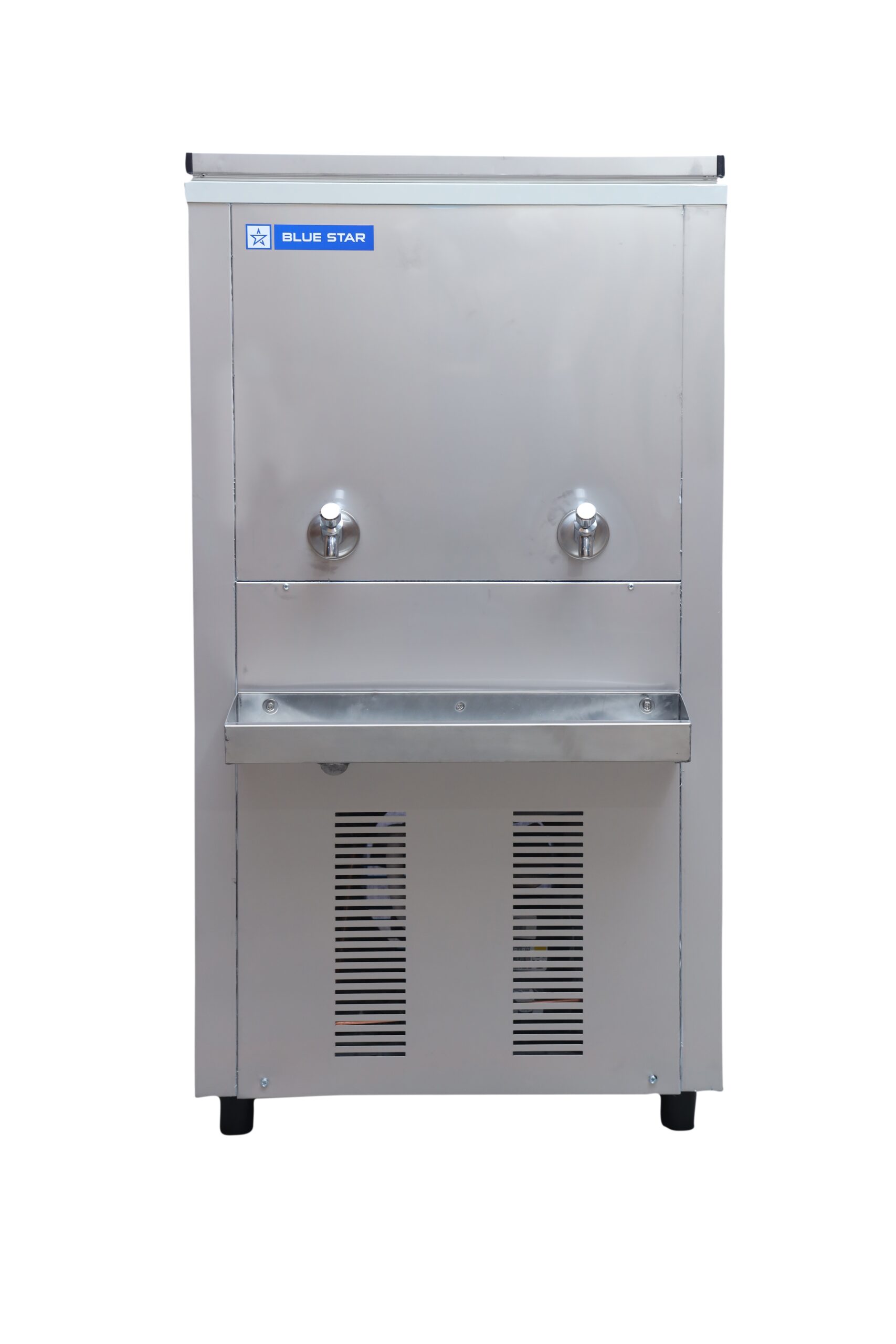 80 Litres Blue Star Water Cooler SWC4080SS Double Tap Stainless-Steel ...