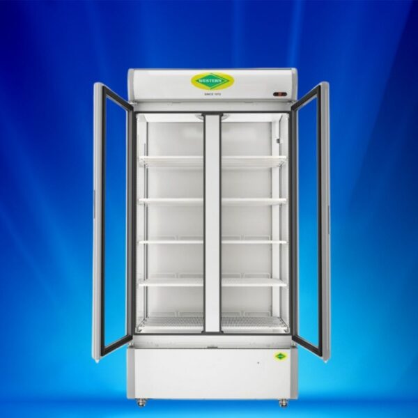 Western Visi Cooler SRC950HC-GL 805 Litre Double Door - Chilling Mart