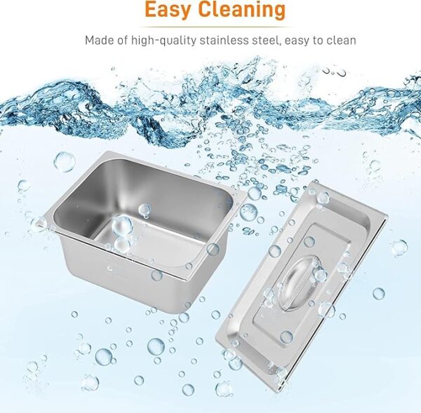 4-Pan Electric Bain Marie Food Warmer | Commercial Stainless Steel ...