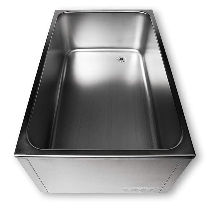 4-Pan Electric Bain Marie Food Warmer | Commercial Stainless Steel ...